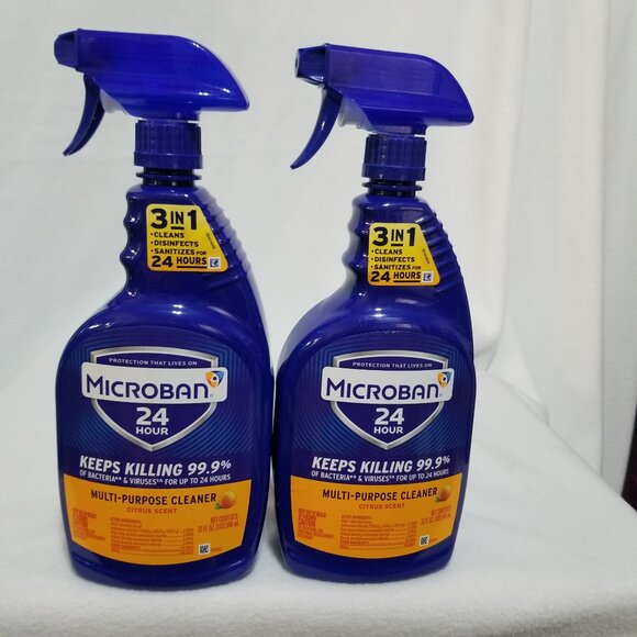 Microban | Kitchen | Microban Mult Purpose Cleaner Citrus Scent 2 ...